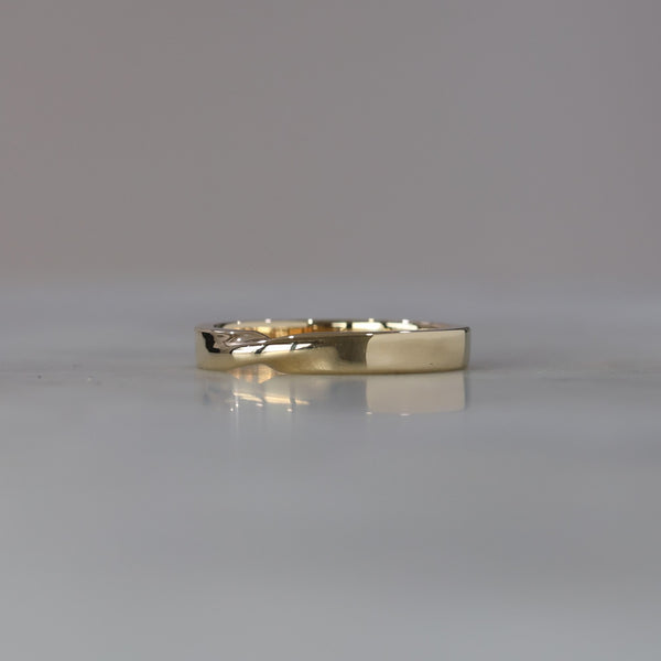 3MM MOBIUS TWIST / WEDDING BAND - Meg Maskell Fine Jewellery