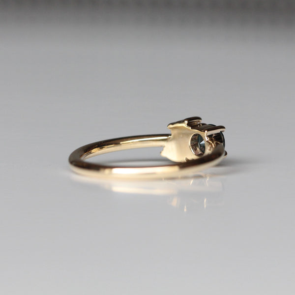 CLUSTER PARTI SAPPHIRE RING - Meg Maskell Fine Jewellery